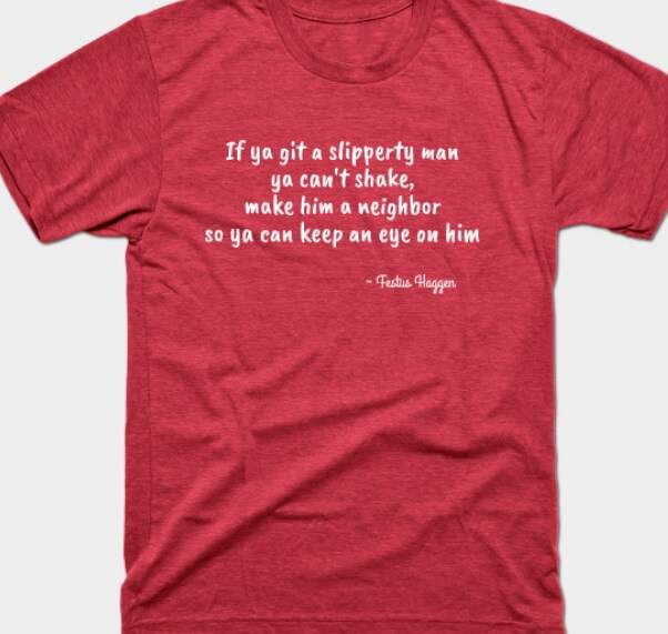 Festus Haggen Quotes – Regarding Books