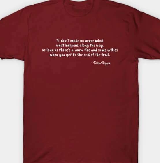 Festus Haggen Quotes – Regarding Books